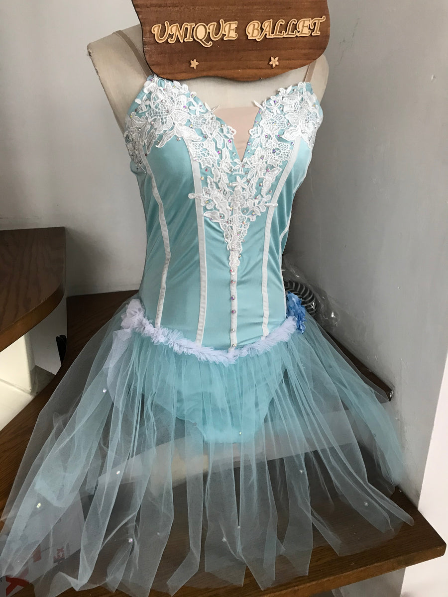 Blue Dewdrop Nutcracker Lyrical Ballet Costume Modern Ballet Dress Sta ...