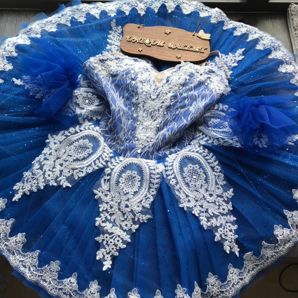 Cost-Effective Royal Blue Ballet TuTu Costume Nutcracker Marzipan Frui ...