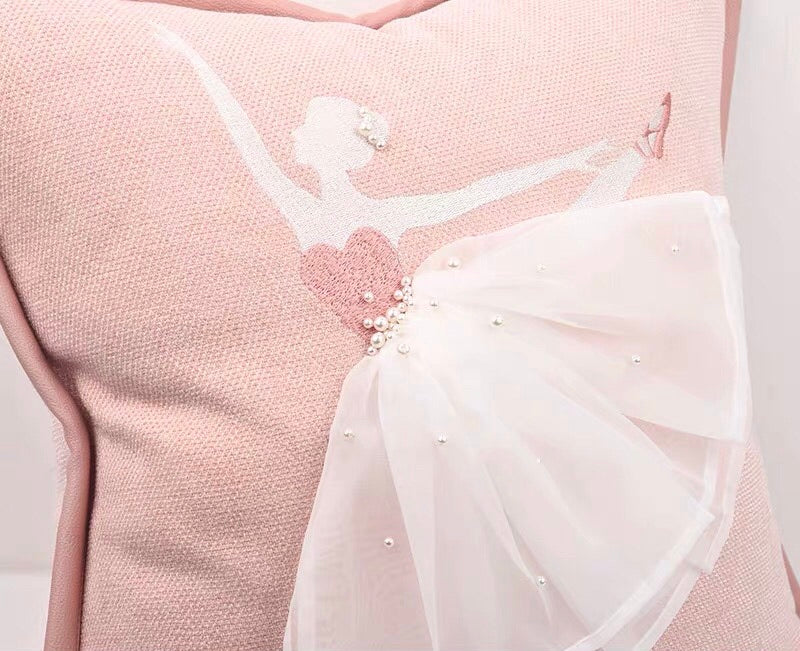 Ballet Studio Decoration Ballet Cushion Pillow Cover Ballerina Gift Fo ...