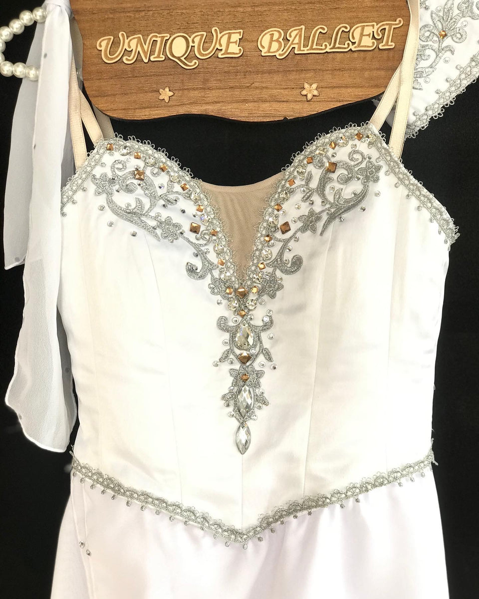 White Cupid Talisman Lyrical Ballet Costume Modern Ballet Dress YAGP S ...