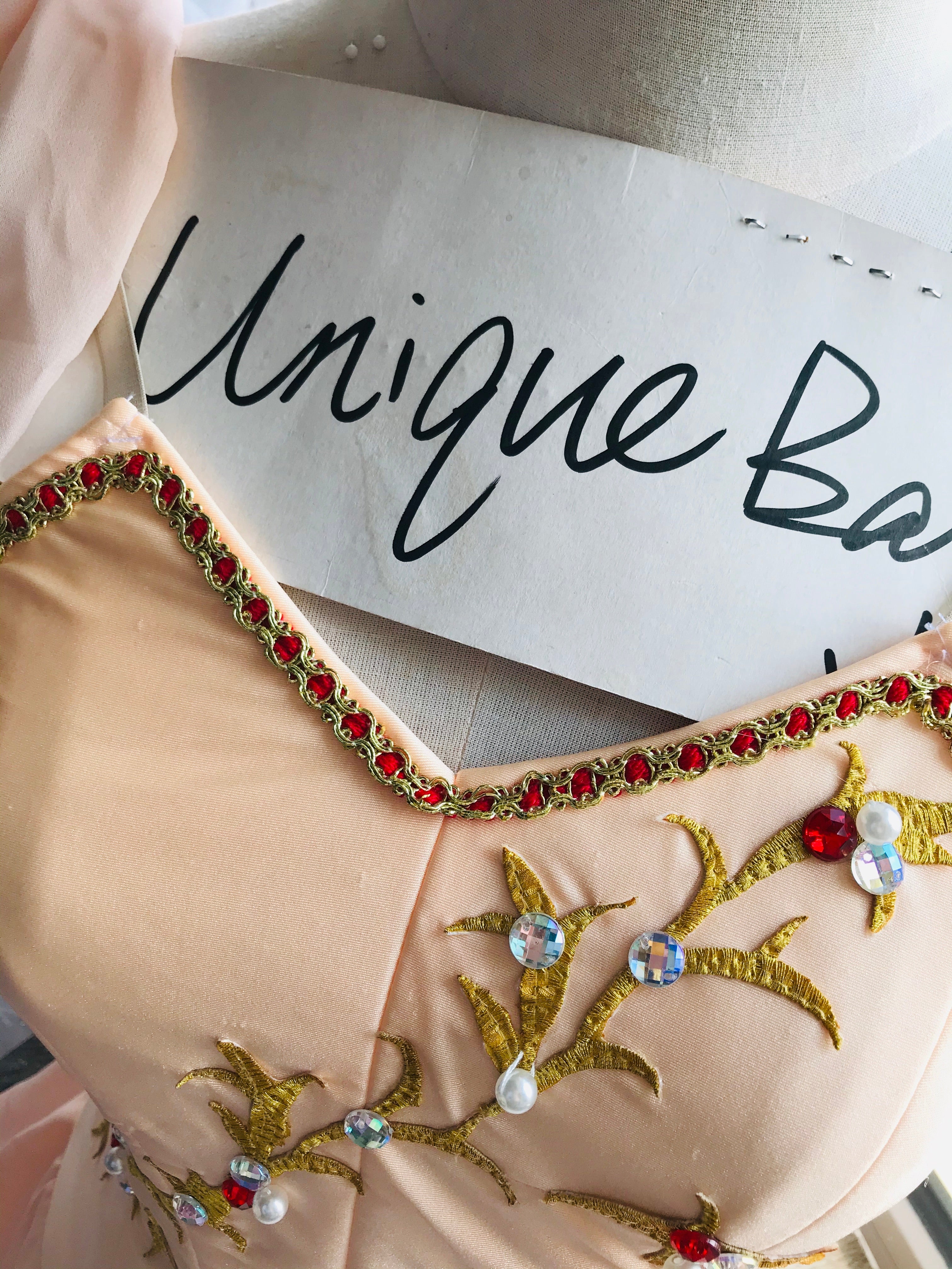 Peach Color Professional Dewdrop Cupid Lyrical Ballet Costume Modern B ...