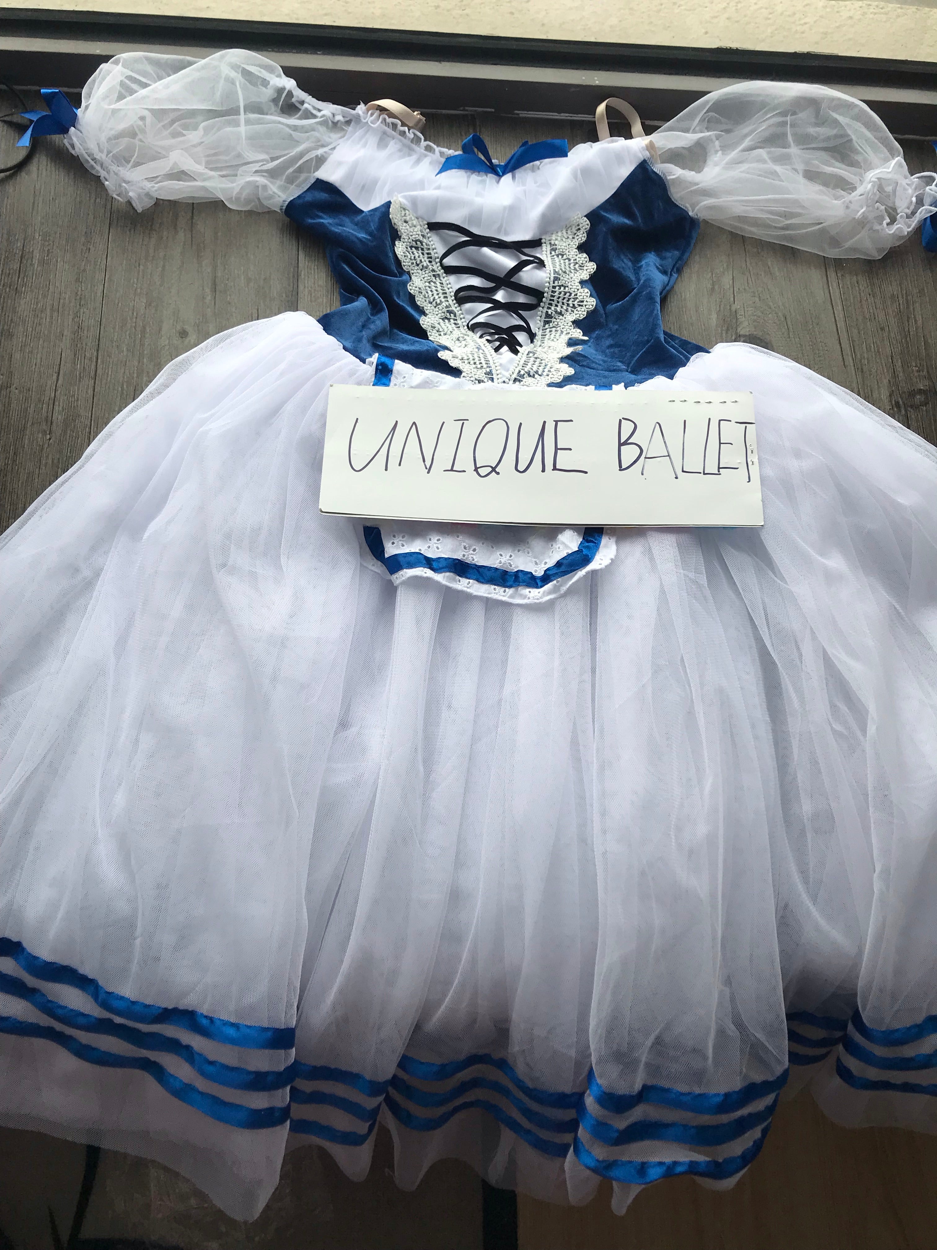 Giselle Romantic Ballet TuTu Costume Royal Blue Long Ballet Dress -YL ...
